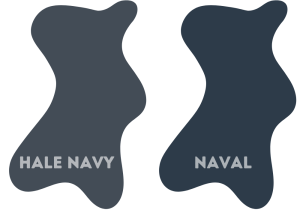 Benjamin Moore Hale Navy Vs Sherwin-Williams Naval - HomeVib