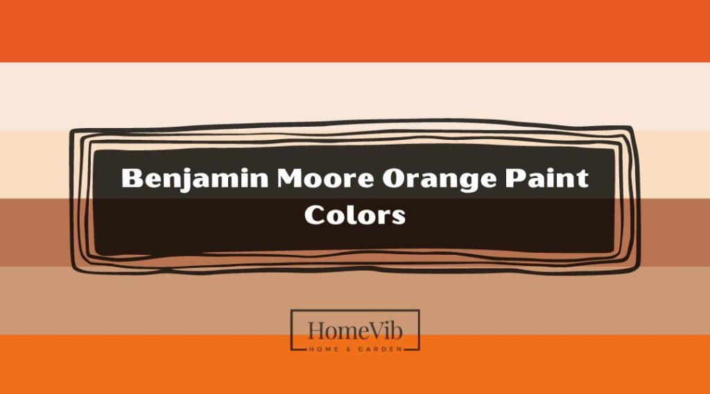 Benjamin Moore Orange Paint Colors (5 Gorgeous Colors) - HomeVib