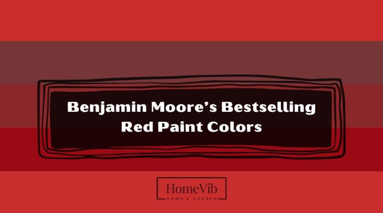 Benjamin Moore’s Bestselling Red Paint Colors - HomeVib